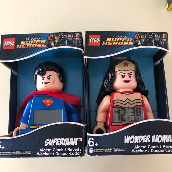Other | Lego Dc Comics Super Heroes Superman And Wonder Woman Alarm ...